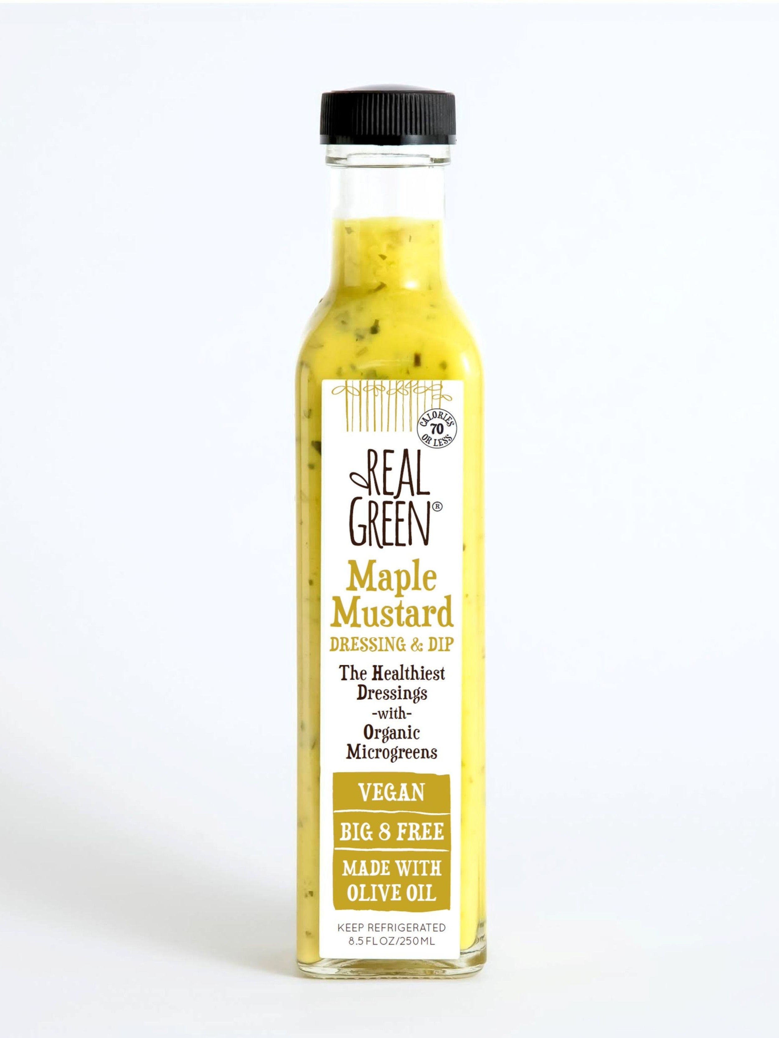 Maple Mustard Dressing – Real Green Foods